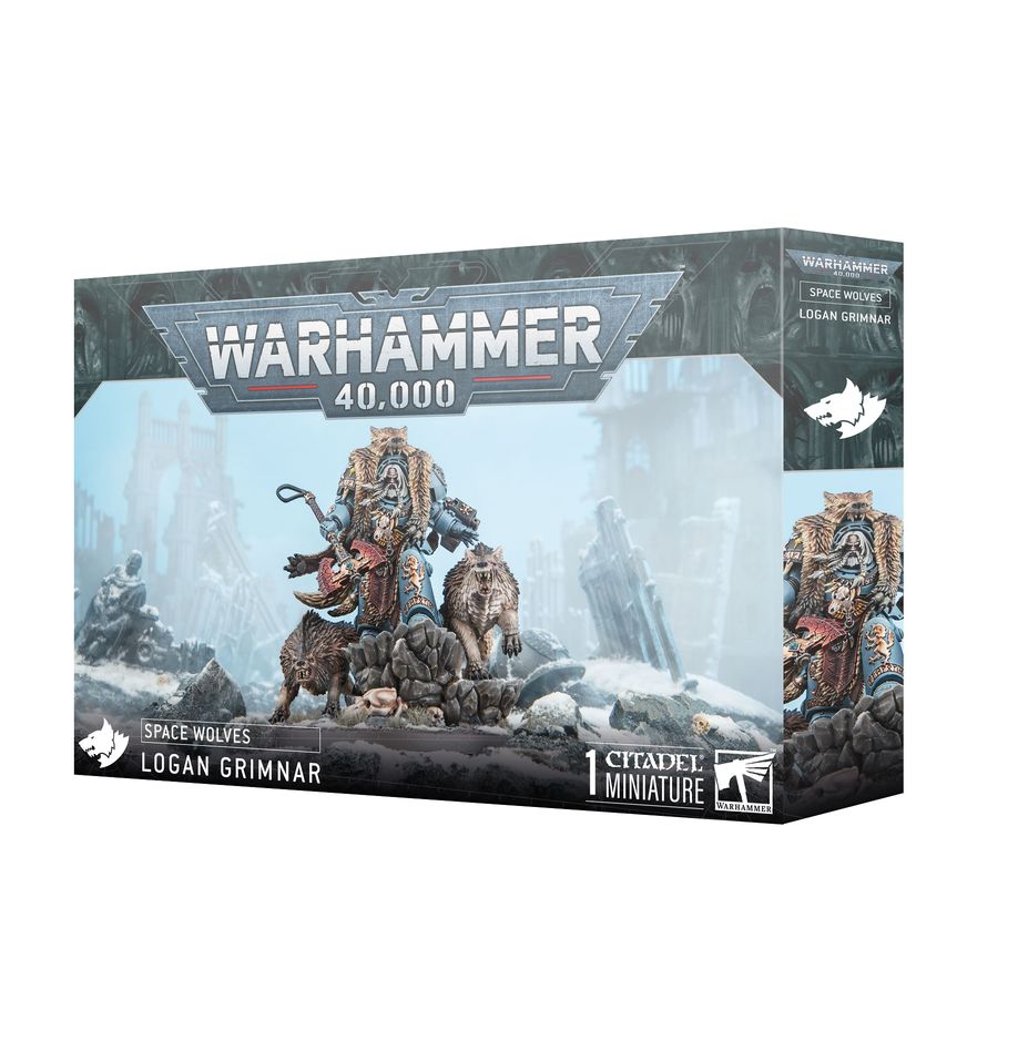 Warhammer 40,000 - Space Wolves: Logan Grimnar – BGE's Tabletop