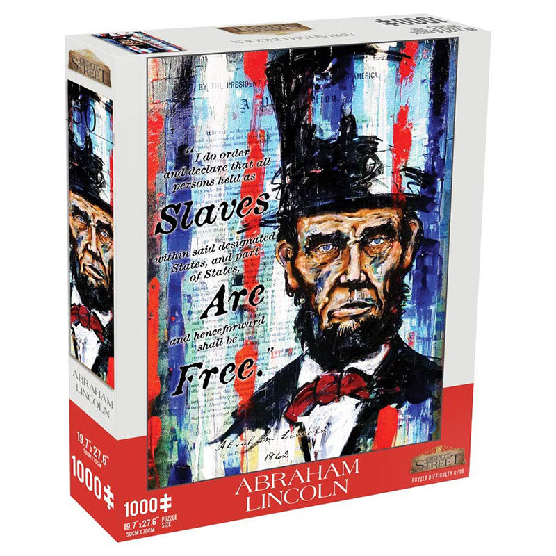 Puzzle: Abraham Lincoln - 1000pc – BGE's Tabletop
