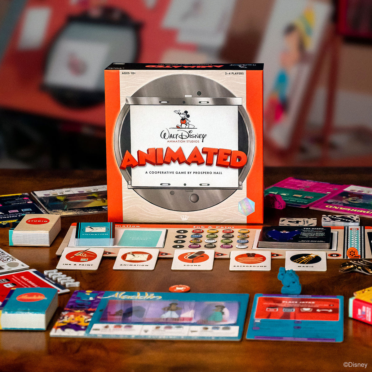 Disney Animated Board Game – BGE's Tabletop