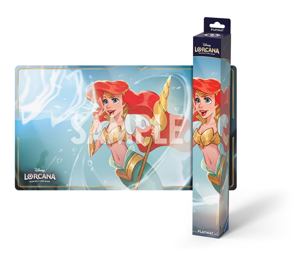 Lorcana: Playmat - Ariel Sonic Warrior – BGE's Tabletop