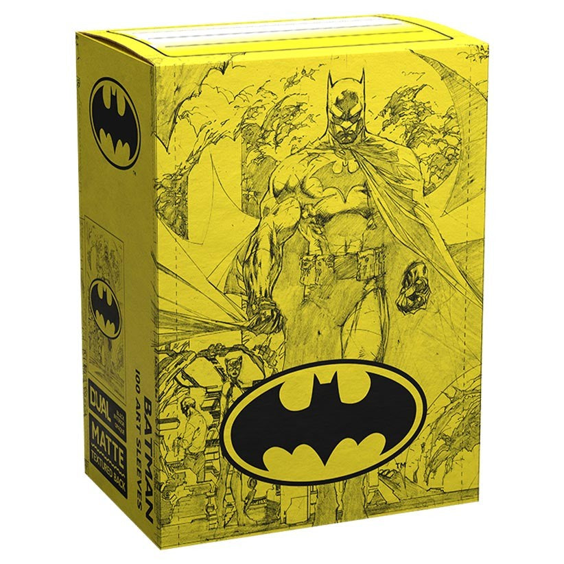 Dragon Shields: (100) WB: Art: Matte Dual Batman Core – BGE's Tabletop