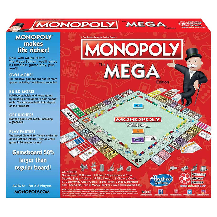 Monopoly Mega Edition – BGE's Tabletop