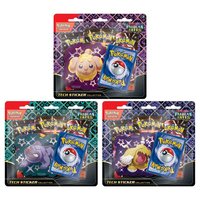 Scarlet & Violet: Paldean Fates - Tech Sticker Collection (Choose one ...