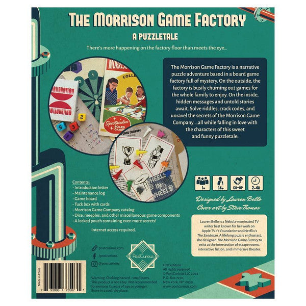 The Morrison Game Factory – BGE's Tabletop
