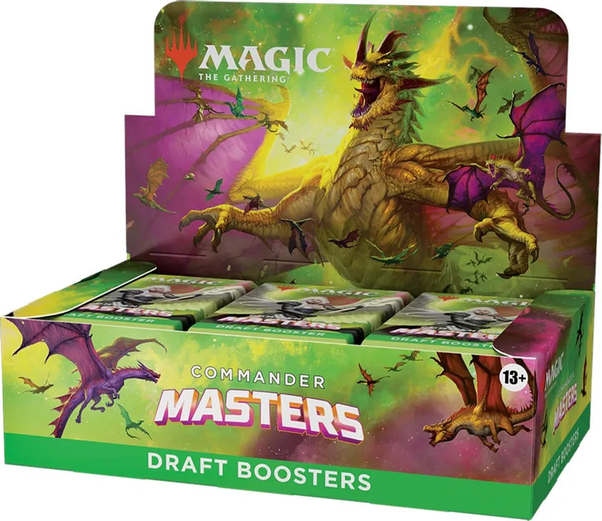 Magic the Gathering: Commander Masters - Draft Booster Display – BGE's ...