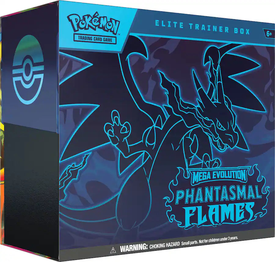 Mega Evolution: Phantasmal Flames - Elite Trainer Box – BGE's Tabletop