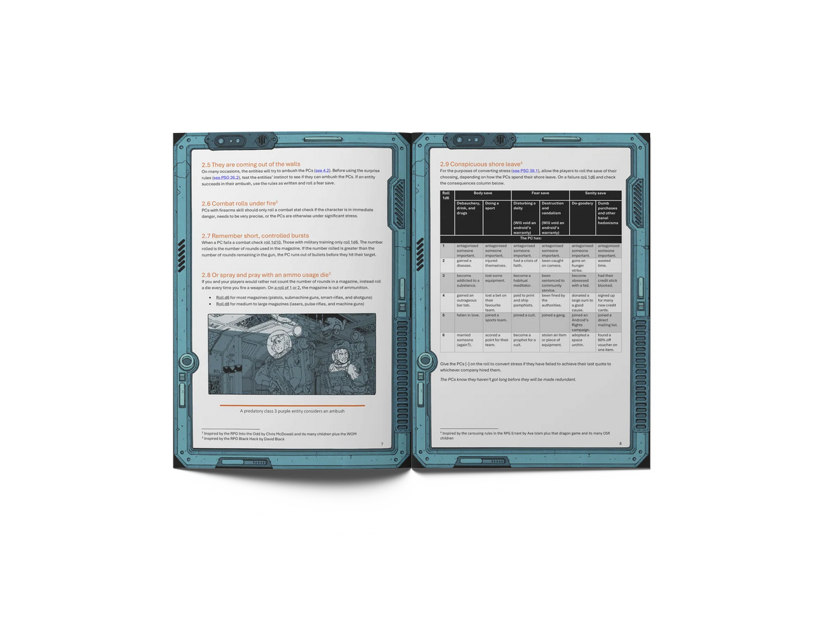 Mothership: Managing the Expendables – BGE's Tabletop