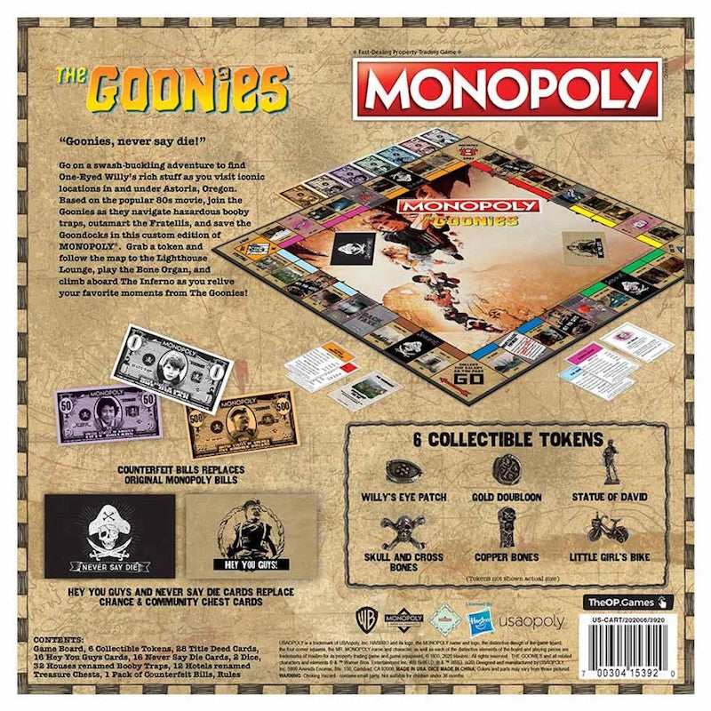 Monopoly: The Goonies – BGE's Tabletop