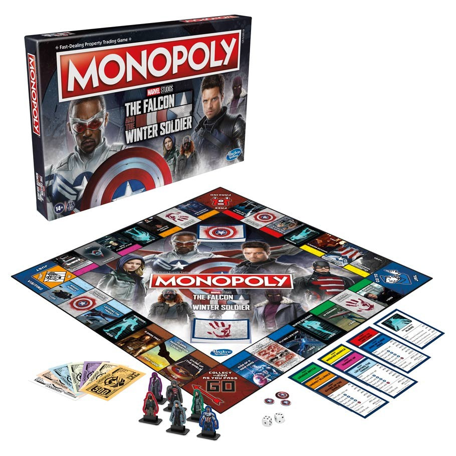 Monopoly: Falcon and the Winter Soldier – BGE's Tabletop