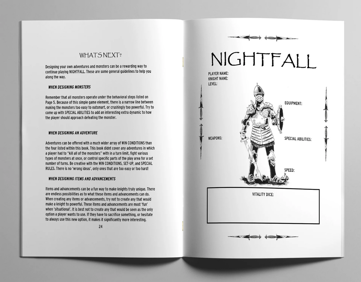 Nightfall: A Miniatures Adventure Game – BGE's Tabletop