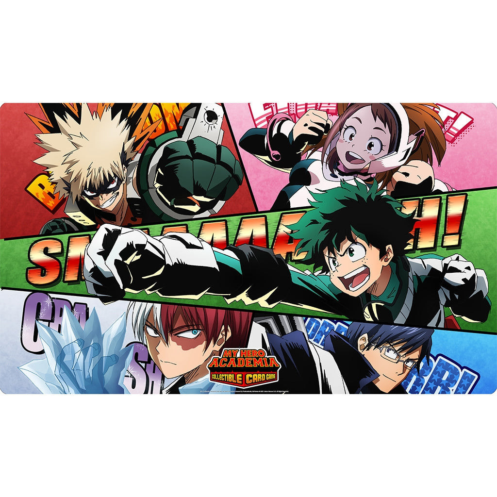 My Hero Academia CCG: Go Beyond! Playmat – BGE's Tabletop