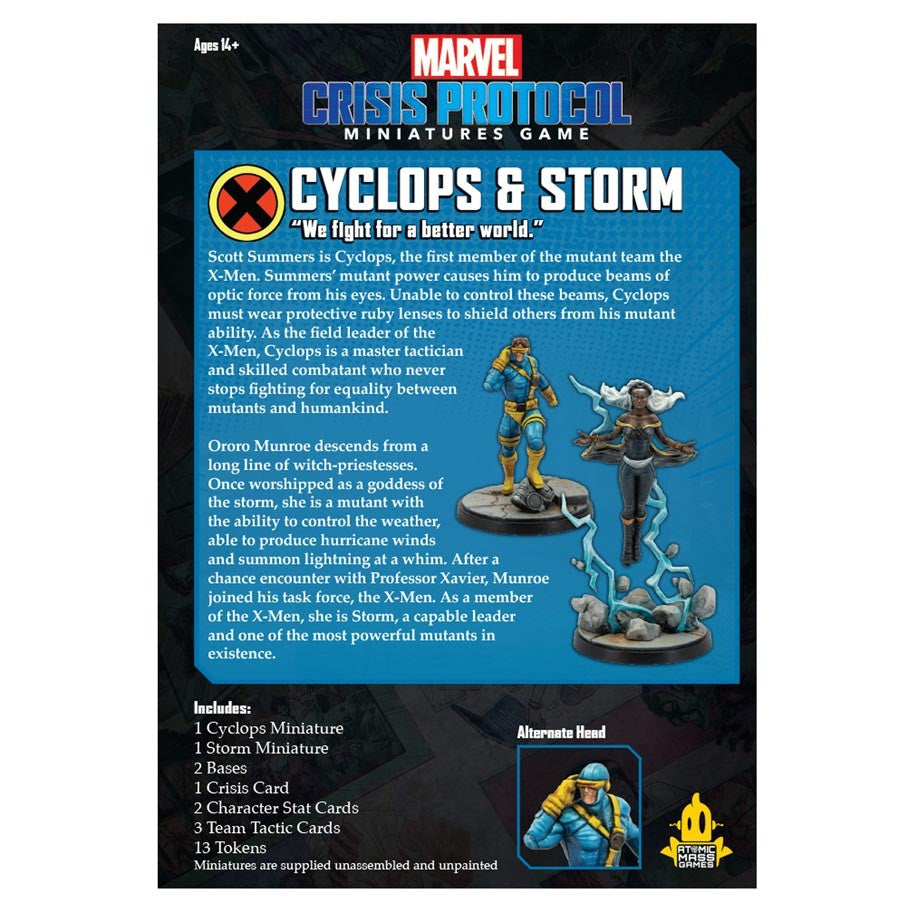 Marvel Crisis Protocol - Cyclops & Storm – BGE's Tabletop