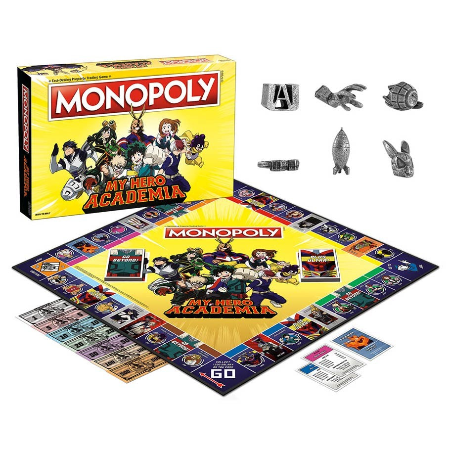 Monopoly: My Hero Academia – BGE's Tabletop