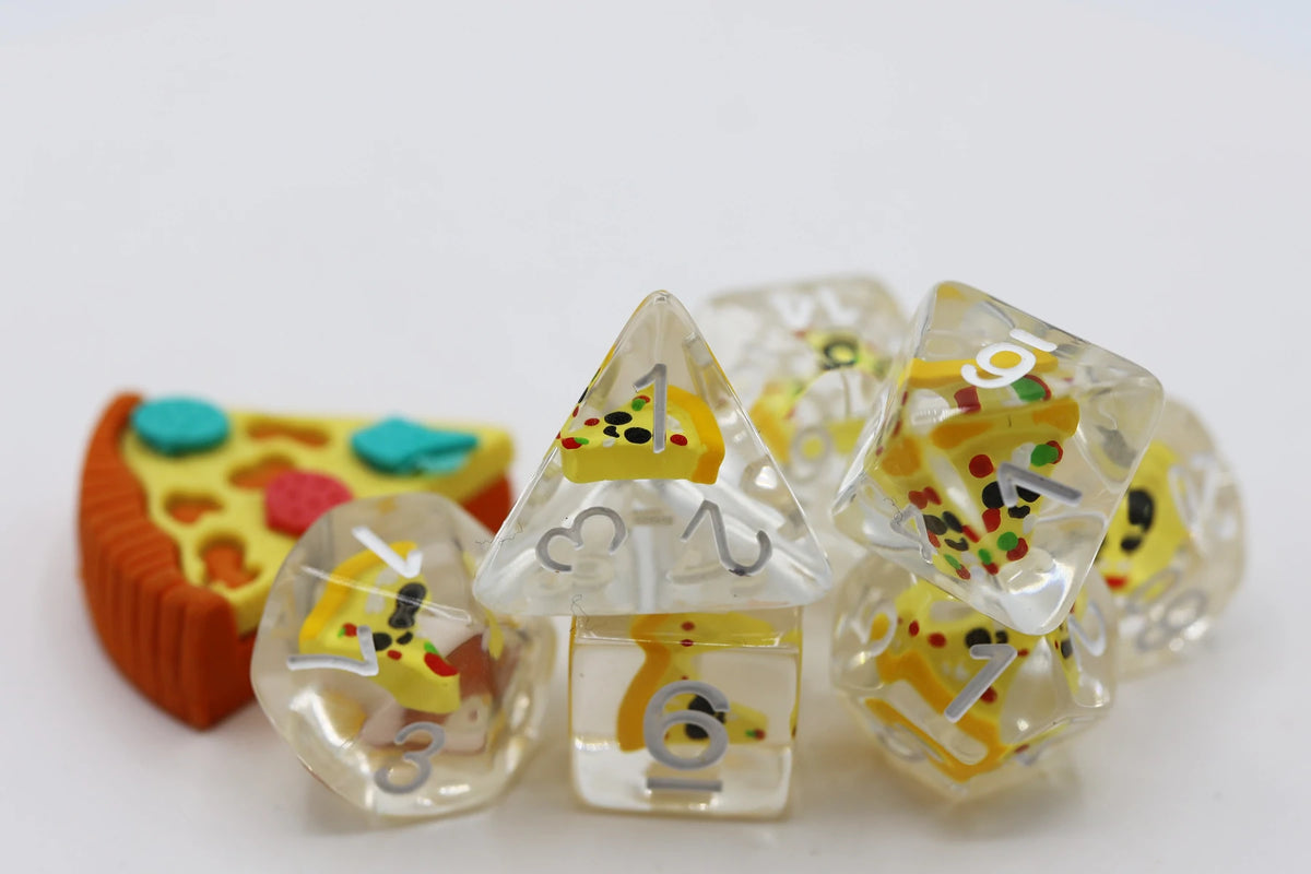 Pizza RPG Dice Set – BGE's Tabletop