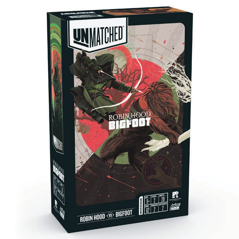 Unmatched: Robin Hood vs. Bigfoot – BGE's Tabletop
